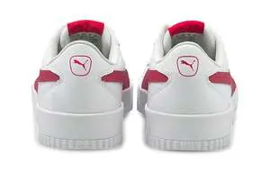 PUMA Carina Crew Sneakers - White/red