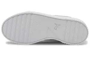 PUMA Carina Crew Sneakers - White/red