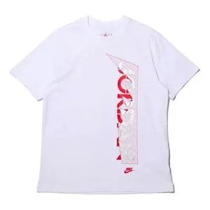 JORDAN Brand Ss Tee Black Reflective Logo Printing Short Sleeve