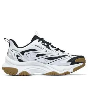 Sketchers Moonhiker Sneakers - White/black/brown