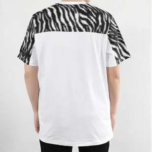 PUMA Short Sleeve Colorblocked Zebra Print T-shirt