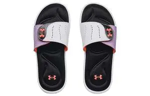 Under Armour Ignite Slide - White/purple