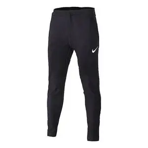 Nike Solid Color Logo Printing Casual Sports Pants/trousers/joggers Black - Default Color