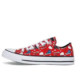 CONVERSE X Hello Kitty All Star Low Top Sneakers - Red