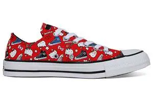 CONVERSE X Hello Kitty All Star Low Top Sneakers - Red