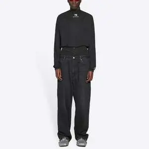 Balenciaga Double Waistband Pants