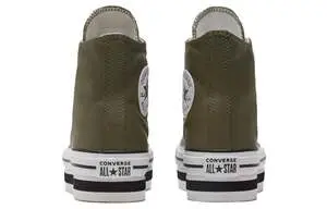 CONVERSE Chuck Taylor All Star Platform Layered High Top Sneakers - Green