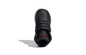 Adidas Hoops 2.0 Mid Sneakers - Black/white/red