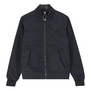 Adidas Ei Jkt Fl Bomb Sports Knit Fleece Lined Jacket - Black