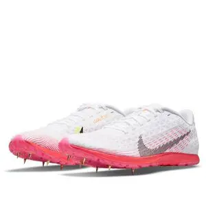 Nike Zoom Rival Xc 5 "rawdacious" Athletic Spikes - White/black/pink