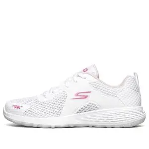 Sketchers Go Walk Cool Athletic Sneakers - White/pink