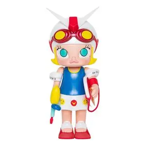 POP MART Molly Gundam Figure - Multi-color