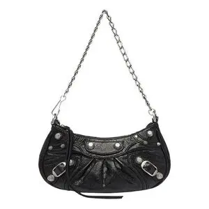 Balenciaga Le Cagole Mini Bag With Chain - Black