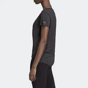 Adidas Training Sports Short Sleeve Metallic Top