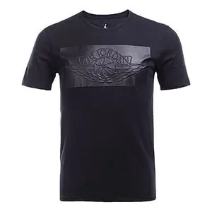 JORDAN Logo Print Crew-neck Short Sleeve