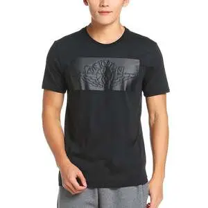 JORDAN Logo Print Crew-neck Short Sleeve