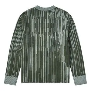 A-COLD-WALL* Abstract Stripe Jumper - Green