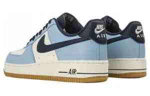 Nike Force 1 Low Cap Gum Sneakers - Blue