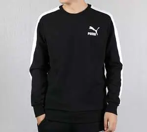PUMA T7 Crewneck Fleece-lined Sweatshirt