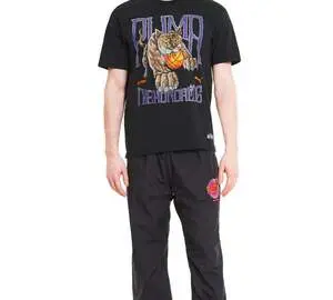 PUMA X The Hundreds Tee Printing Round Neck Short Sleeve - Black
