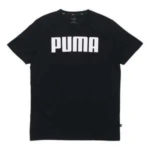 PUMA Alphabet Logo Printing Round Neck Short Sleeve