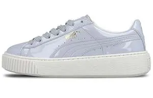 PUMA Basket Platform Patent Halogen Sneakers