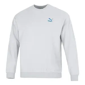 PUMA Logo Crew Neck Sweatshirt