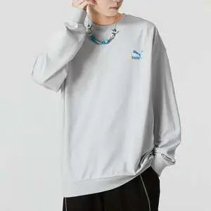 PUMA Logo Crew Neck Sweatshirt