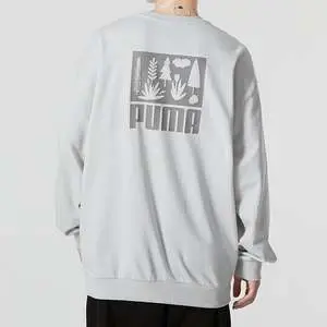 PUMA Logo Crew Neck Sweatshirt