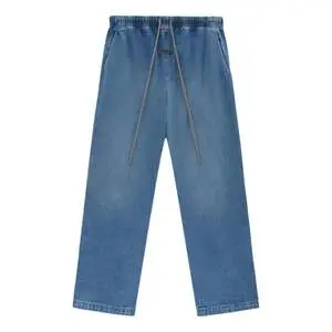 Fear Of God Ss24 Lounge Pants 'med Wash - Blue