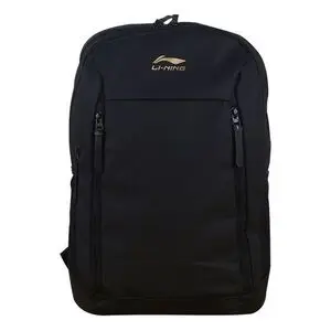 LI-NING Logo Backpack - Black