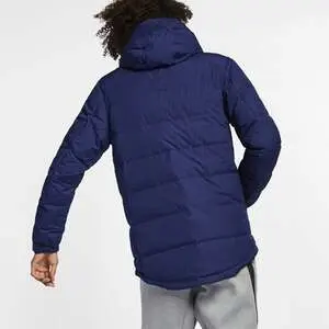 Nike Hooded Down Jacket - Dark Blue