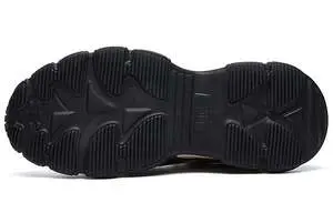 FILA Lanvin X Low-top Running Shoes - Black/yellow