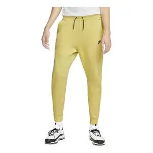 Nike Tech Fleece Joggers - Saturn Gold/black