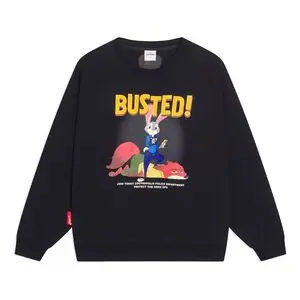 LI-NING X Disney Zootopia Graphic Sweatshirt - Black/multi-color