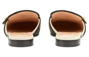 Gucci Double G Slide Sandal - White/black