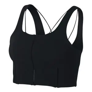 Nike Yoga Luxe Infinalon Short Vest - Black