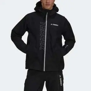 Adidas Alphabet Print Reflective Hooded Jacket