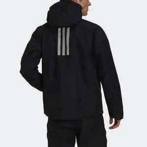 Adidas Alphabet Print Reflective Hooded Jacket