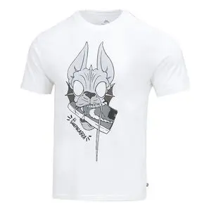 Nike Pattern Printing Short Sleeve White T-shirt - Default Color