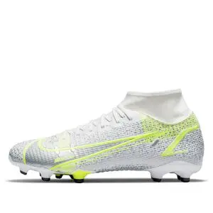 Nike Mercurial Superfly Academy Mg Athletic Sneakers - White/silver/black