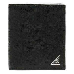 Prada Ss26 Saffiano Leather Wallet - Black