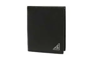 Prada Ss26 Saffiano Leather Wallet - Black
