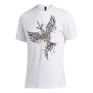 Adidas Printed Crew Neck Short Sleeve