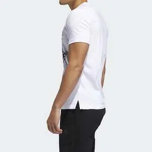 Adidas Printed Crew Neck Short Sleeve