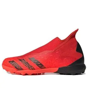 Adidas Predator Freak.3 Laceless Tf Football Shoes - Red/black