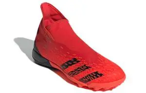 Adidas Predator Freak.3 Laceless Tf Football Shoes - Red/black