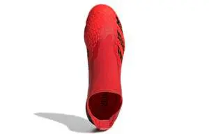 Adidas Predator Freak.3 Laceless Tf Football Shoes - Red/black