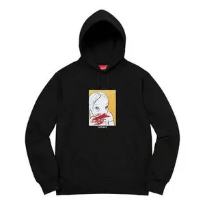 Supreme Nose Bleed Hooded Sweatshirt - Black