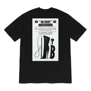 Supreme Fw19 Week 4 X The Velvet Underground Tee - Black